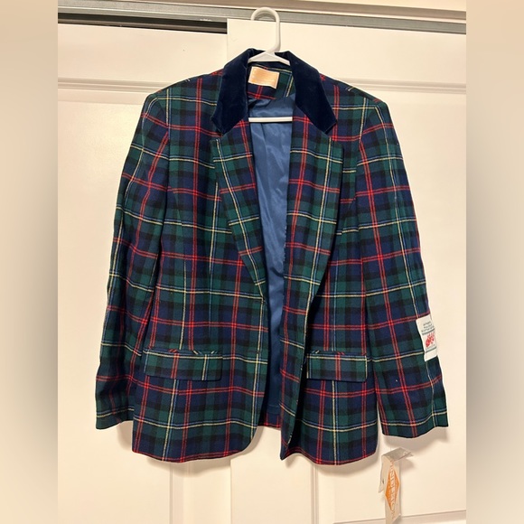 Pendleton | Jackets & Coats | Nwt Vintage Pendleton Wool Blazer | Poshmark